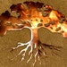 Metal Wall Art Plasma Cut Tree Silhouette by PetersonMetalDynamic