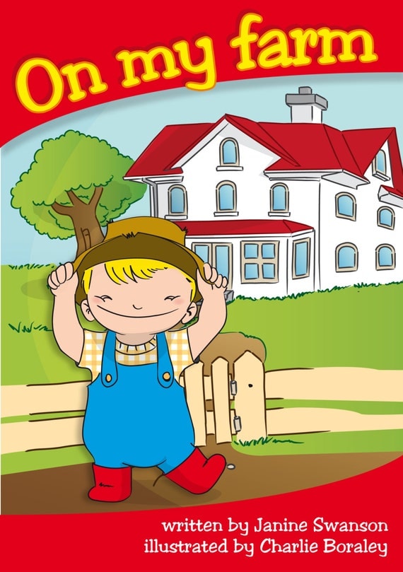 On My Farm Personalised Kids Story Book