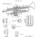 Trumpet Printable Trumpet Art Trumpet Print Trumpet