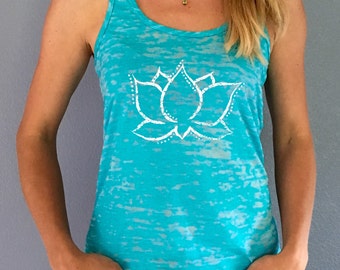 Turquoise tank top | Etsy