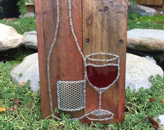 Wire string art by lorieswirestringart on Etsy