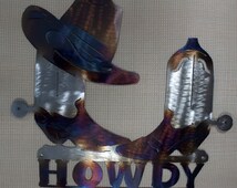 Popular items for howdy sign on Etsy
