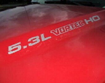 CHEVROLET Old Style Script font GM Tailgate Decal