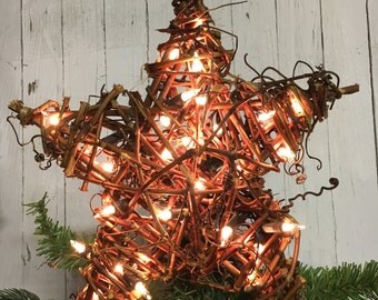 Star tree topper | Etsy