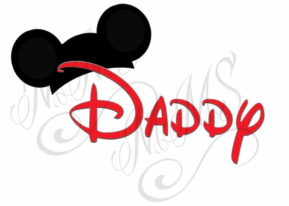 Daddy Mickey Family Shirt DIY Mickey Mouse Head Disney Family