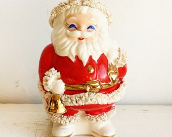 Santa piggy bank | Etsy