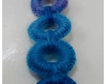 Items similar to Jasper Felted Wool Bracelet on Etsy