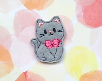 Kitten applique | Etsy