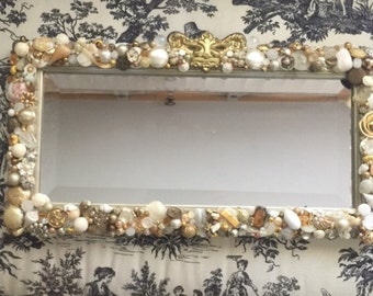 Jeweled mirror | Etsy