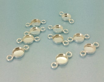 Bezel connectors | Etsy