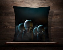 Unique alien pillow related items | Etsy