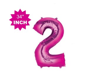 Number balloons | Etsy