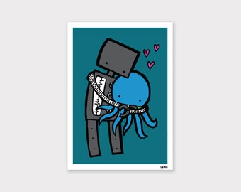 Octopus hug | Etsy
