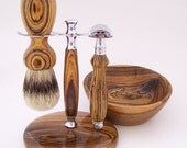 Fine Shaving Instruments Heirloom Wood by PCwoodcraftandPens