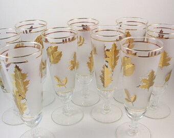 Maple leaf glasses | Etsy