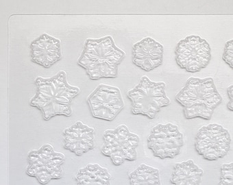 Snowflake molds | Etsy