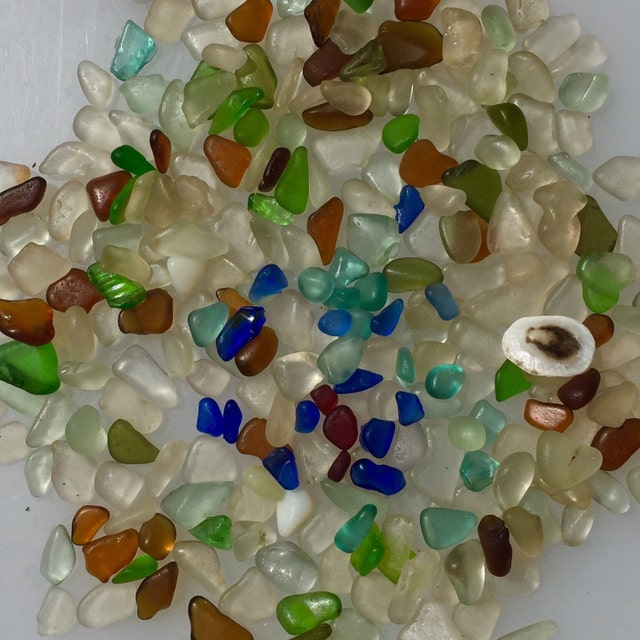 Colorful rare sea glass from Hawaii's by SeaGlassFromHawaii