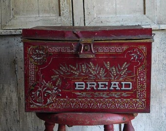 Vintage bread box | Etsy
