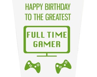 Xbox birthday card | Etsy