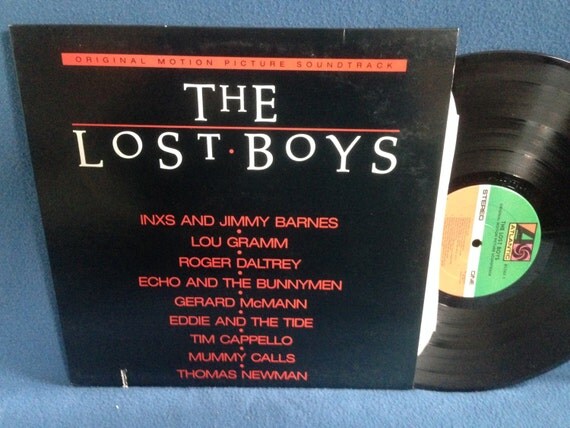 RARE Vintage "The Lost Boys" Original Soundtrack, Vinyl LP Record ...