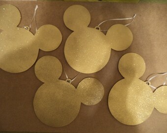 Gold mickey mouse | Etsy