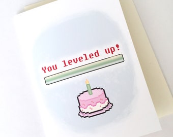 Nerdy birthday card | Etsy