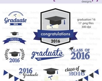 Graduation clip art | Etsy