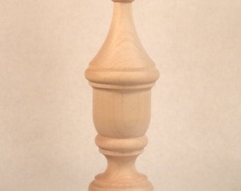 Unfinished finial | Etsy