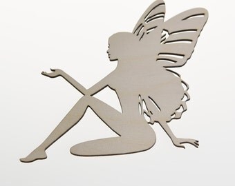 Laser cut fairy | Etsy