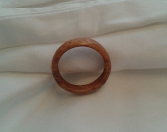 Wood wedding band | Etsy