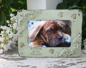 Dog picture frames | Etsy