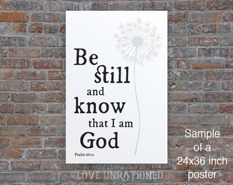 Be still printable | Etsy