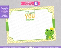 Popular items for frog thank you card on Etsy