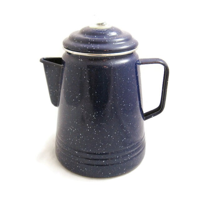 Vintage Graniteware Percolator – Haute Juice