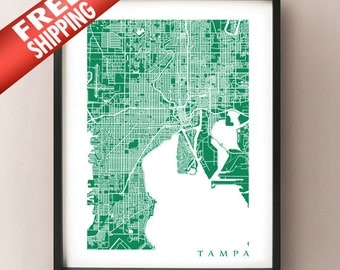 Greater Toronto Area Map Print by CartoCreative on Etsy