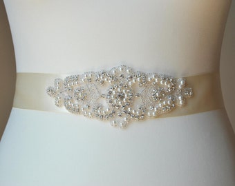 Bridal sash | Etsy