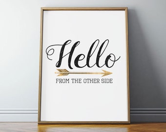 Adele Adele Poster Adele Hello Hello PRINTABLE Art by off2market