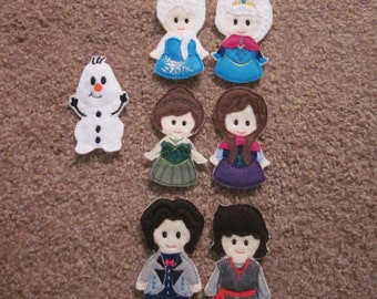 Frozen puppets | Etsy