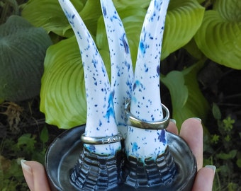 Ceramic ring holder | Etsy