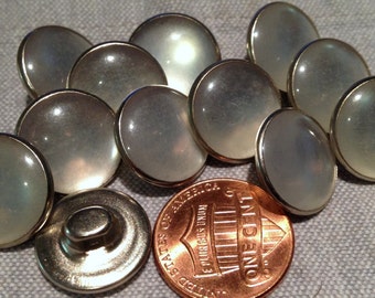 Pearl dome button | Etsy