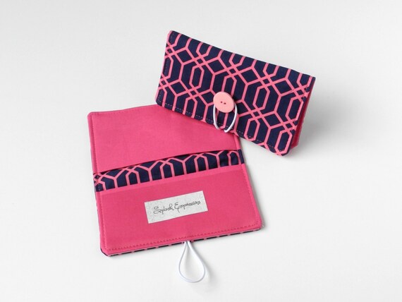 Carbon Copy Checkbook Cover Duplicate Checks Purse Organizer