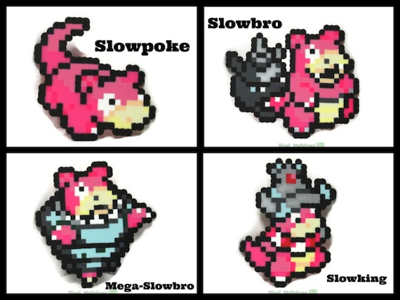 Items similar to Slowpoke, Slowbro, Mega-Slowbro, Slowking Pokemon ...