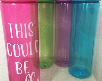 Items similar to Do not keep calm and carry on. Fill your water bottle ...