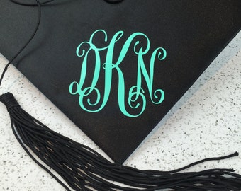 Graduation cap decal | Etsy
