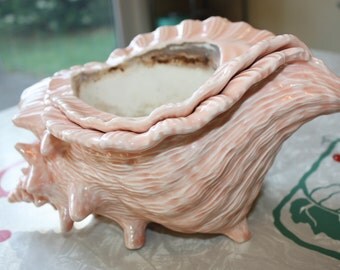 Ceramic seashell | Etsy