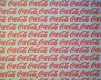 Coca cola fabric | Etsy