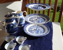 Popular items for willow pattern plate on Etsy