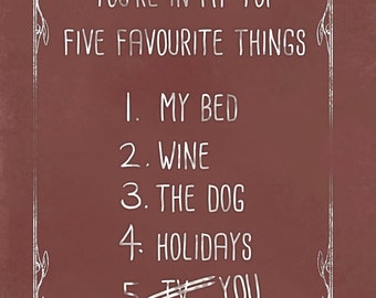 Cheeky message | Etsy