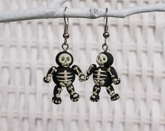 Clay skeleton | Etsy