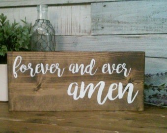 Amen sign | Etsy